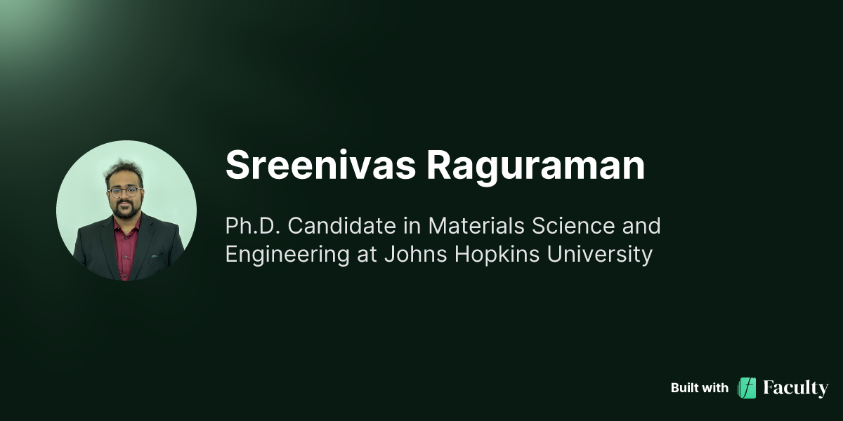 Sreenivas Raguraman